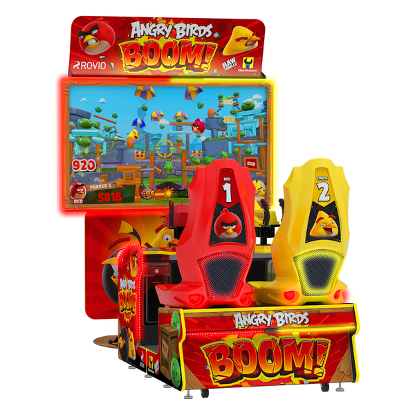 Raw Thrills Angry Birds Boom! Arcade Game – Hangout Haven