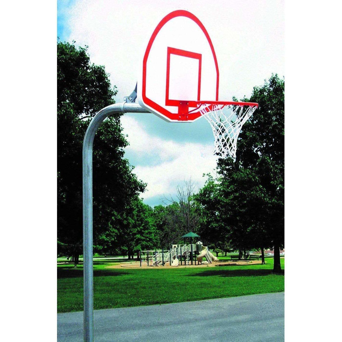 Gared Economy 3-1/2" O.D. Gooseneck Basketball Package PK3535 – Hangout ...