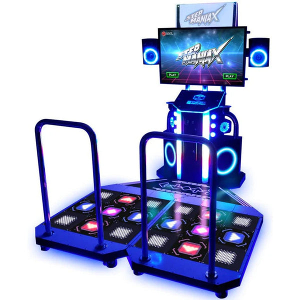 Step Revolution StepManiaX Dance Arcade Game Coin Operated Machine ...